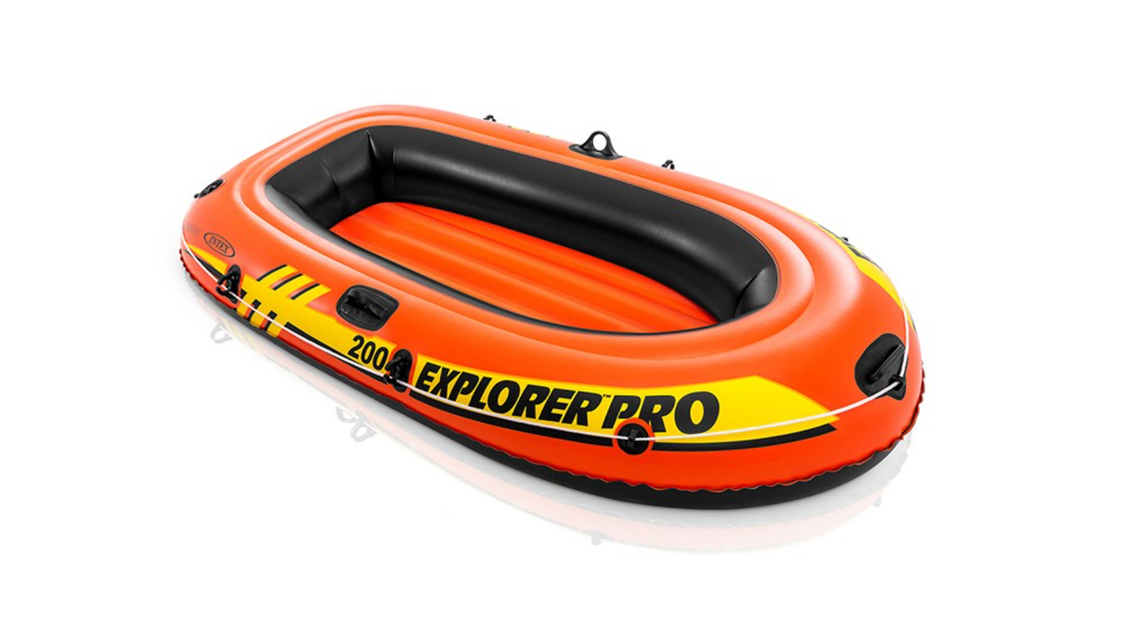 Intex Kids Explorer Pro 200 Inflatable Boat - Orange | Harvey Norman