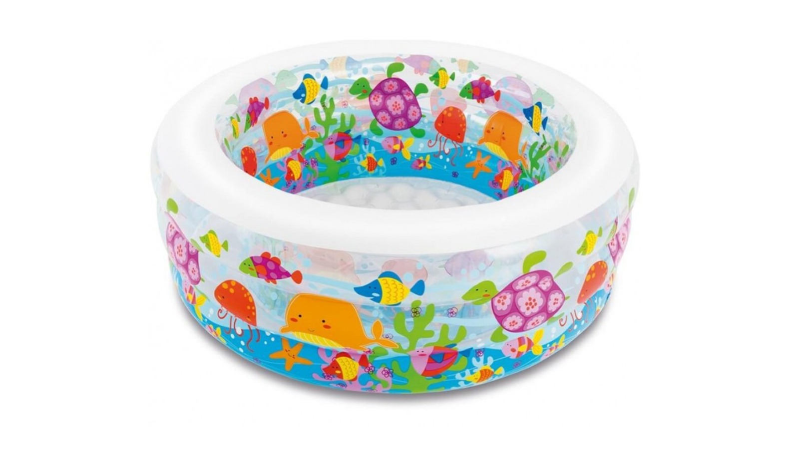 Intex 152cm Kids Inflatable Oval Aquarium Swimming Pool | Harvey Norman