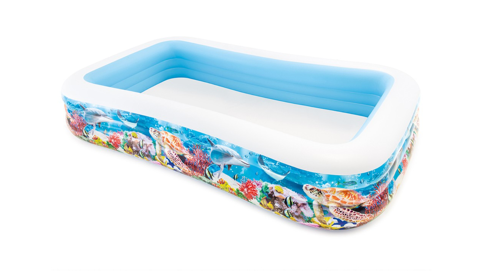 Intex Inflatable Rectangular Family Swim Center Pool - 305cm | Harvey ...