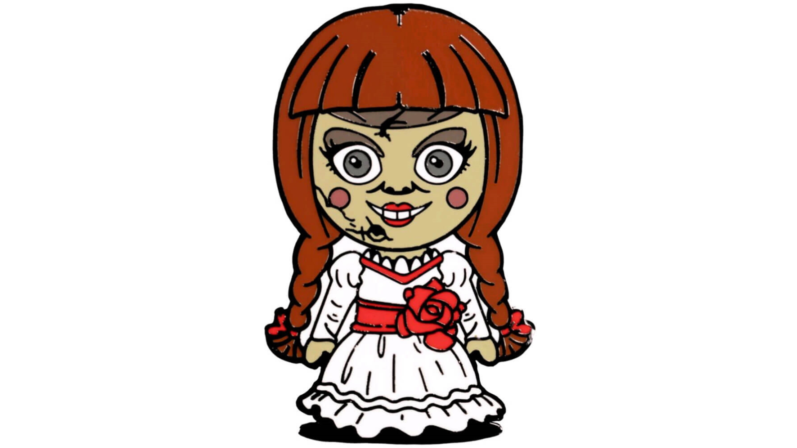 Annabelle Chibi Enamel Pin | Harvey Norman