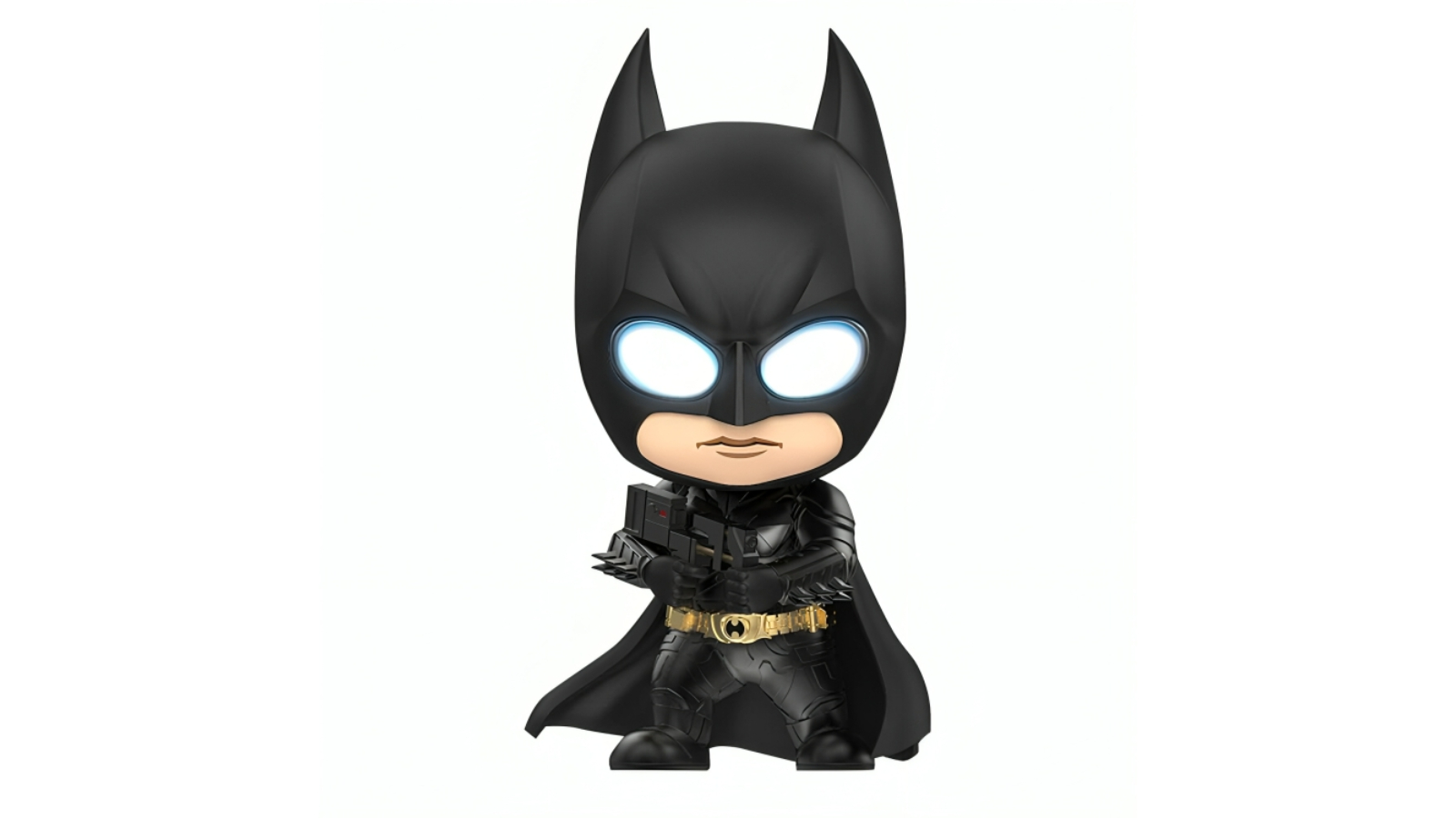 DC Batman Dark Knight with Sticky Bomb Gun UV Cosbaby | Harvey Norman