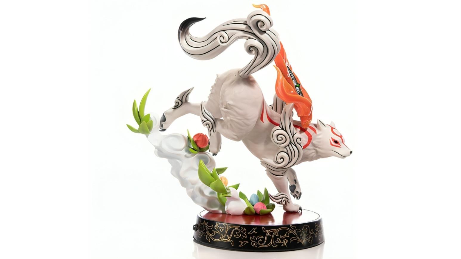 Anime Okami Amaterasu Divine Descent 1:4 Scale Statue | Harvey Norman