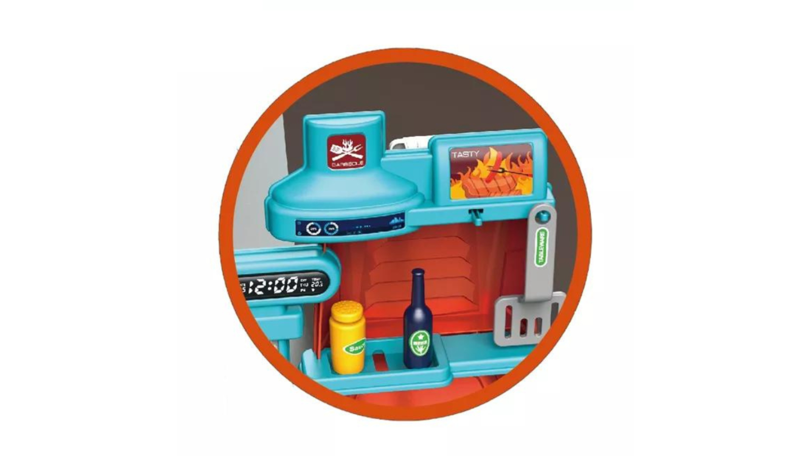 Megajoy 2-in-1 Sport Car Pretend Play Food Cooking Set - 37 Piece ...