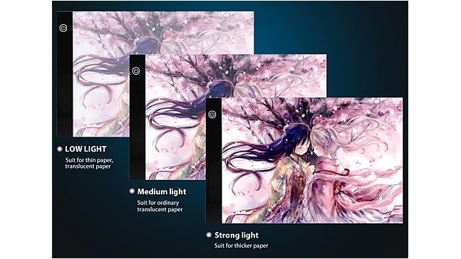 Serrano A4 LED Light Box Tracing Board Art Design Stencil Tattoo Copy ...