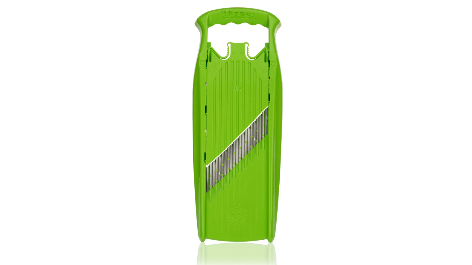 Borner Powerline Wave Waffle Cutter - Green | Harvey Norman