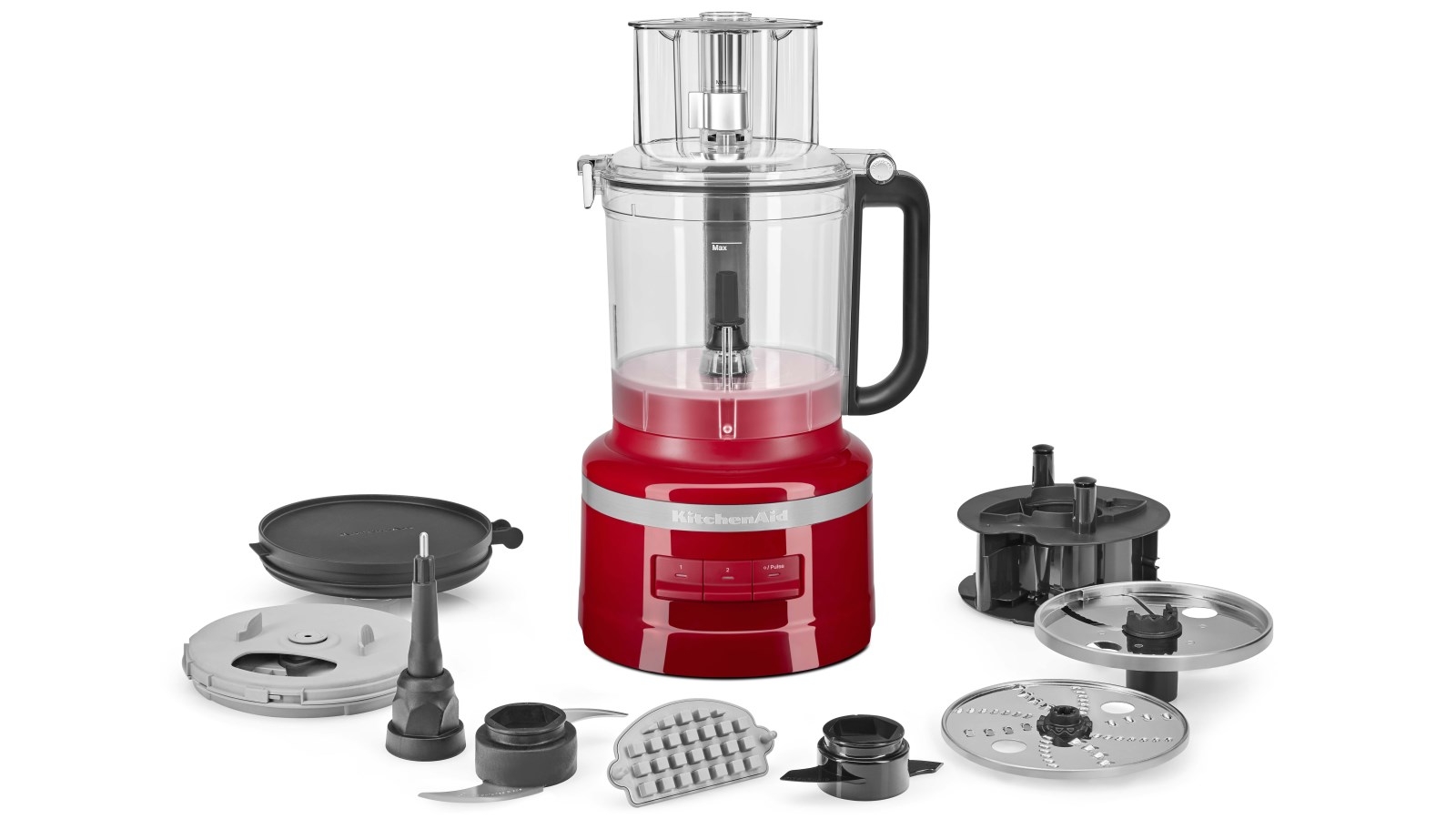 KitchenAid 13-Cup Food Processor - Empire Red | Harvey Norman