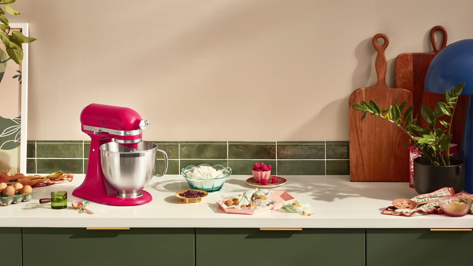 Kitchenaid Artisan Stand Mixer- Hibiscus | Harvey Norman