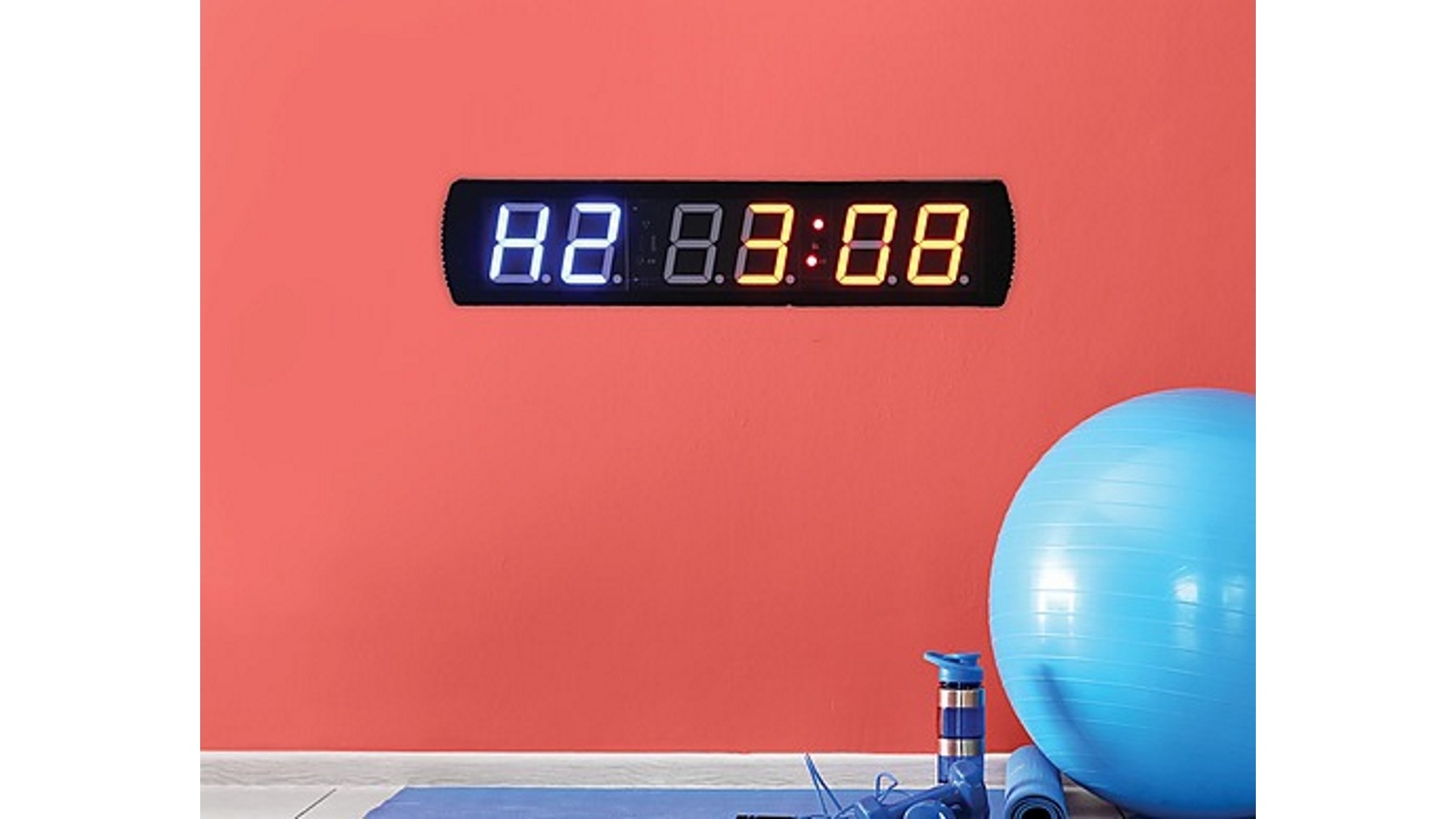 Serrano 6 Digit Digital Timer Interval Fitness Clock | Harvey Norman