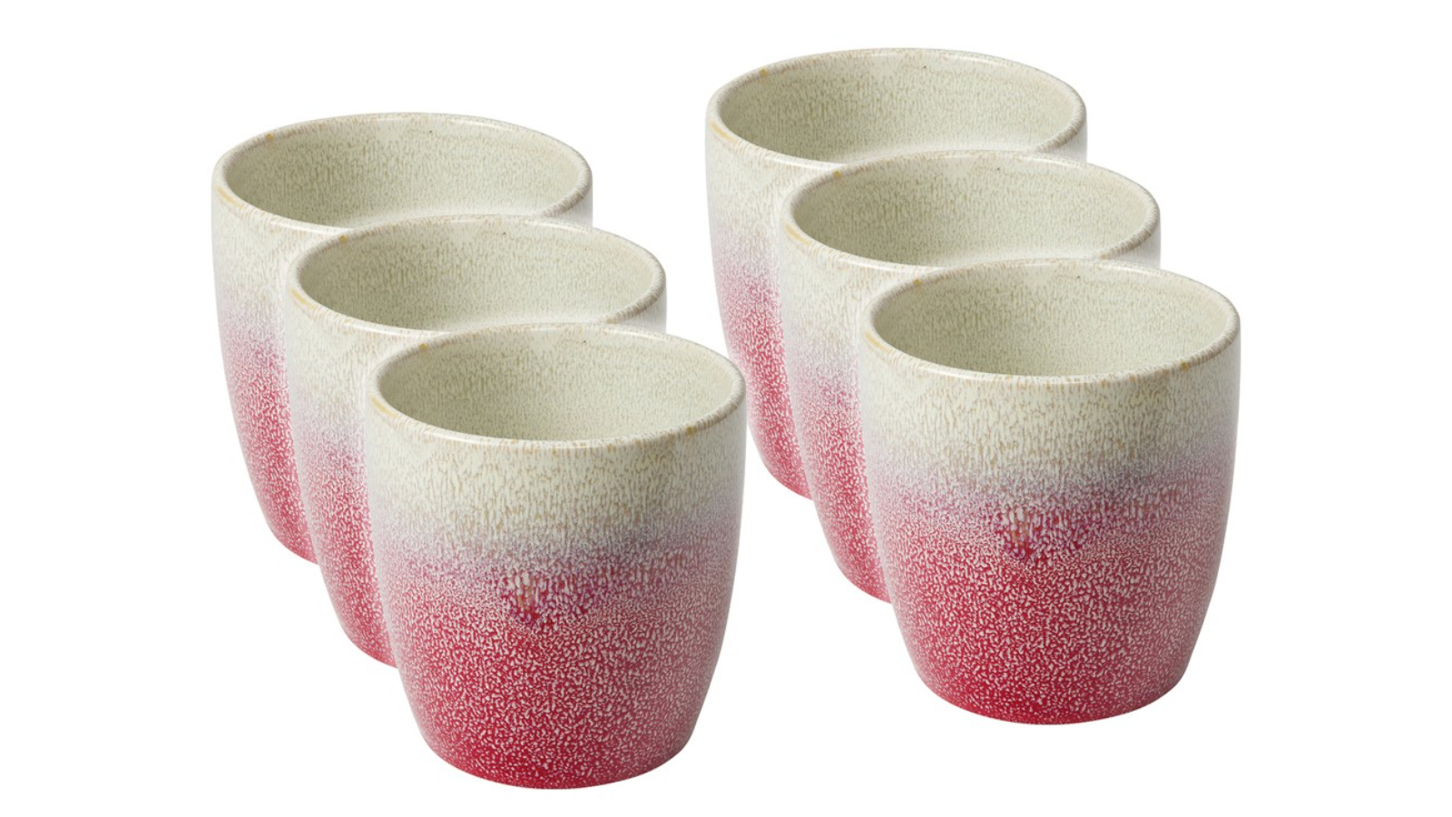 Astro Pack of 6 Reactive Indoor Pot Plant - Red | Harvey Norman
