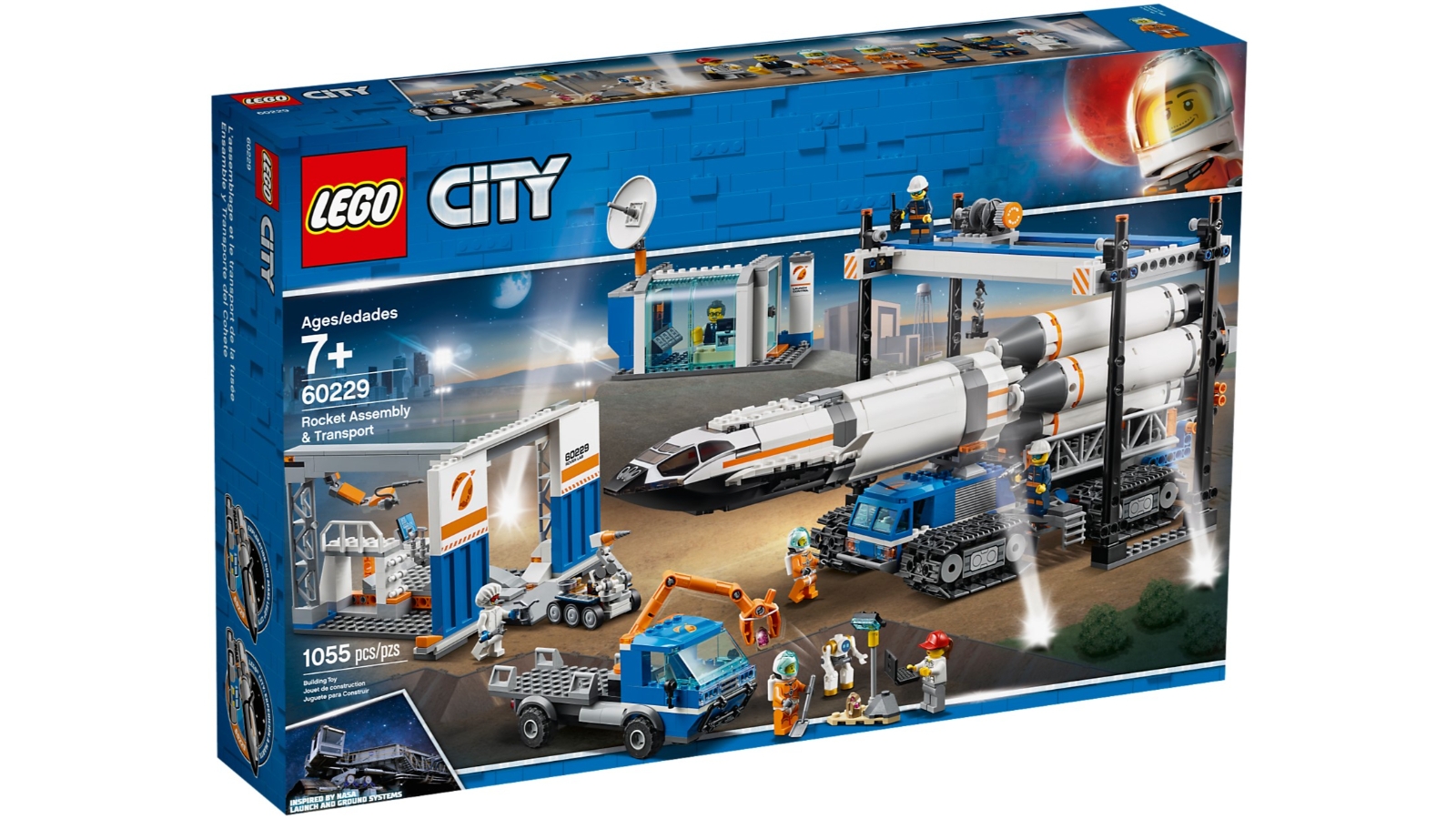 Lego City 60229 Rocket Assembly and Transport | Harvey Norman