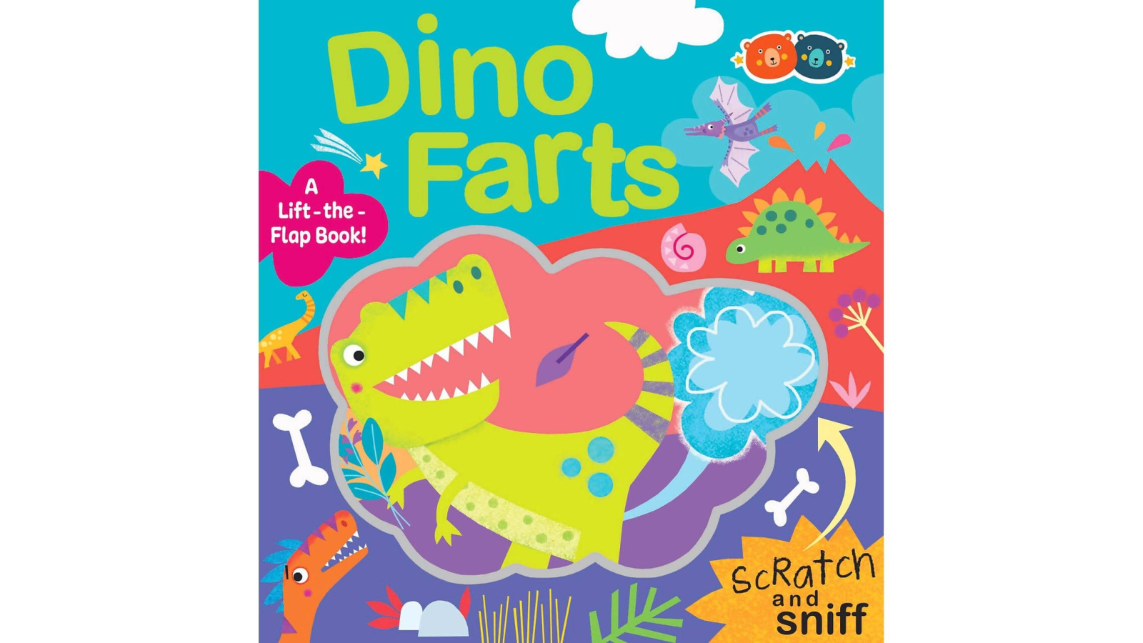 Buddy and Barney Dino Fart Scratch and Sniff Book | Harvey Norman