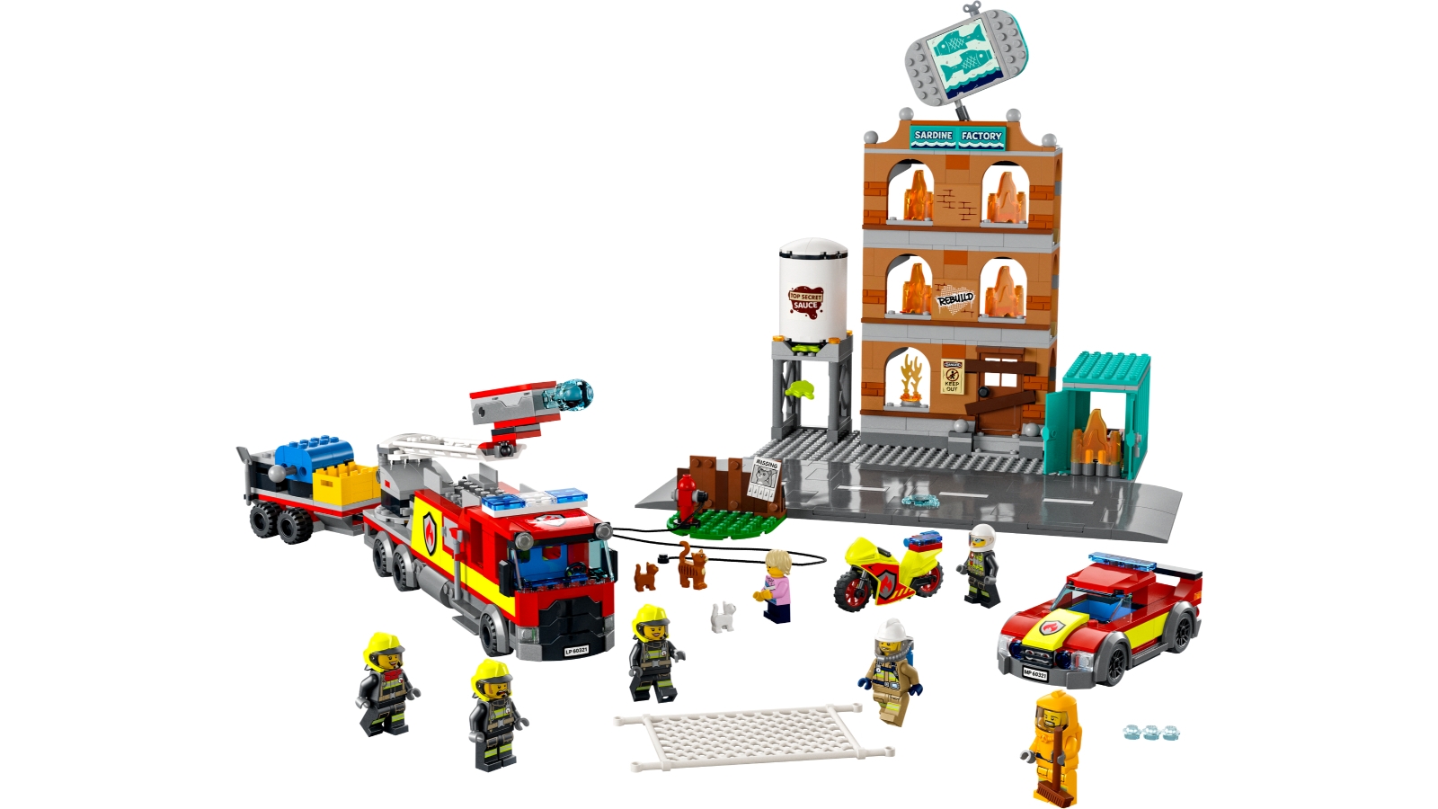 Lego City 60321 Fire Brigade | Harvey Norman