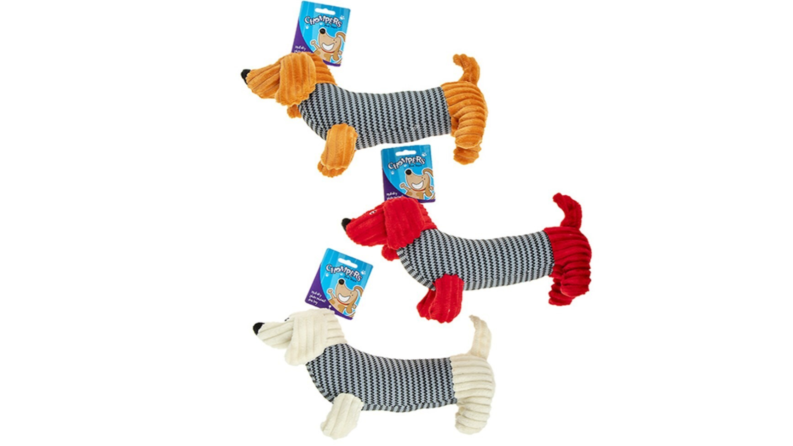 YES4PETS Pet Puppy Dog Soft Squeaky Sausage Toy | Harvey Norman