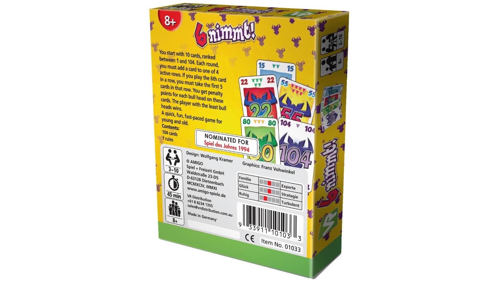 6 Nimmt! Card Game | Harvey Norman