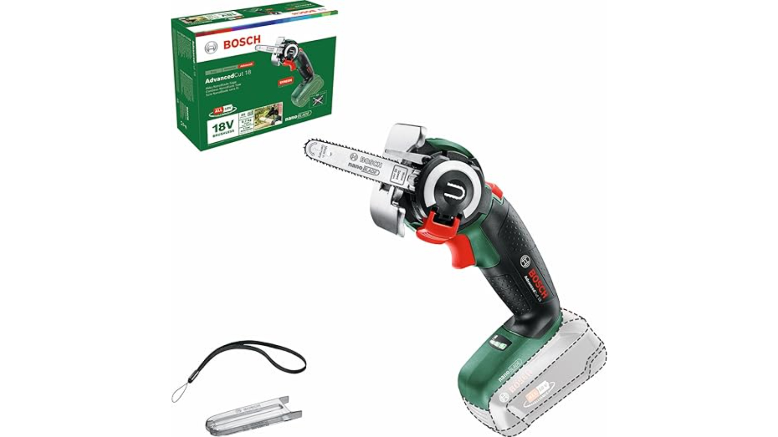 Bosch Advanced Cut 18 Cordless NanoBlade Saw | Harvey Norman