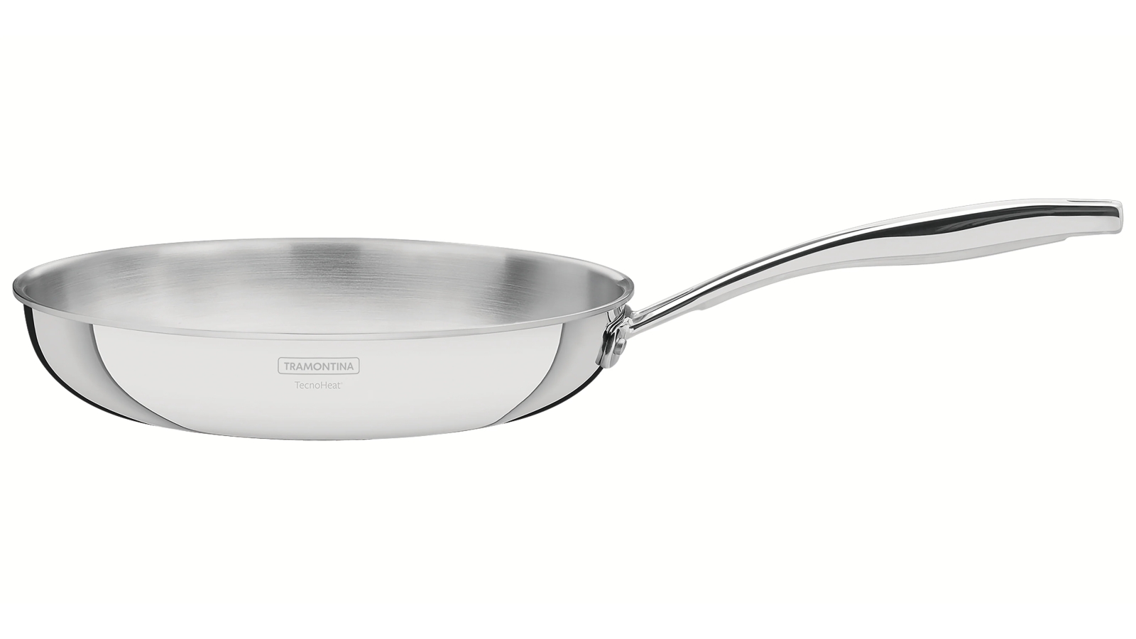 Tramontina Grano 30cm Stainless Steel Frying Pan | Harvey Norman
