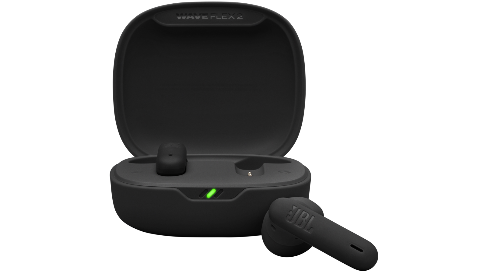 JBL Wave Flex 2 True Wireless Earbuds - Black | Harvey Norman