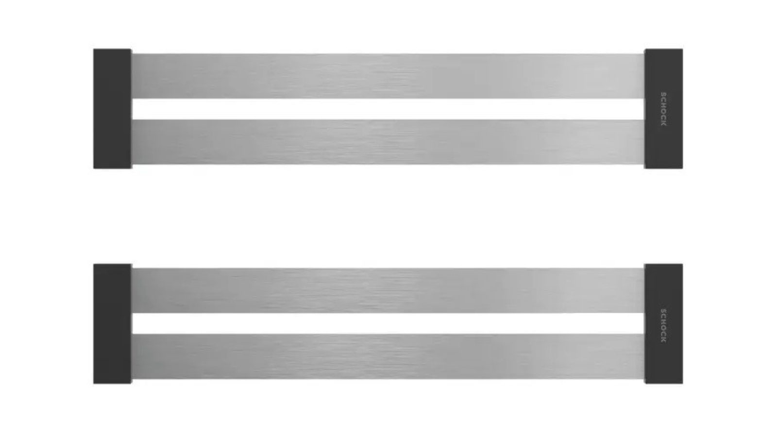 Schock 2 x 2 Design Drip Rack - Brushed Stainless Steel | Harvey Norman