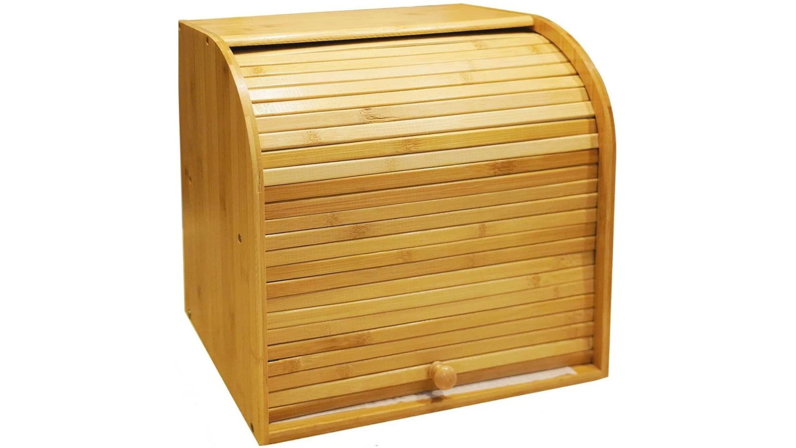 2-Compartment Bamboo Bread Storage Box | Harvey Norman