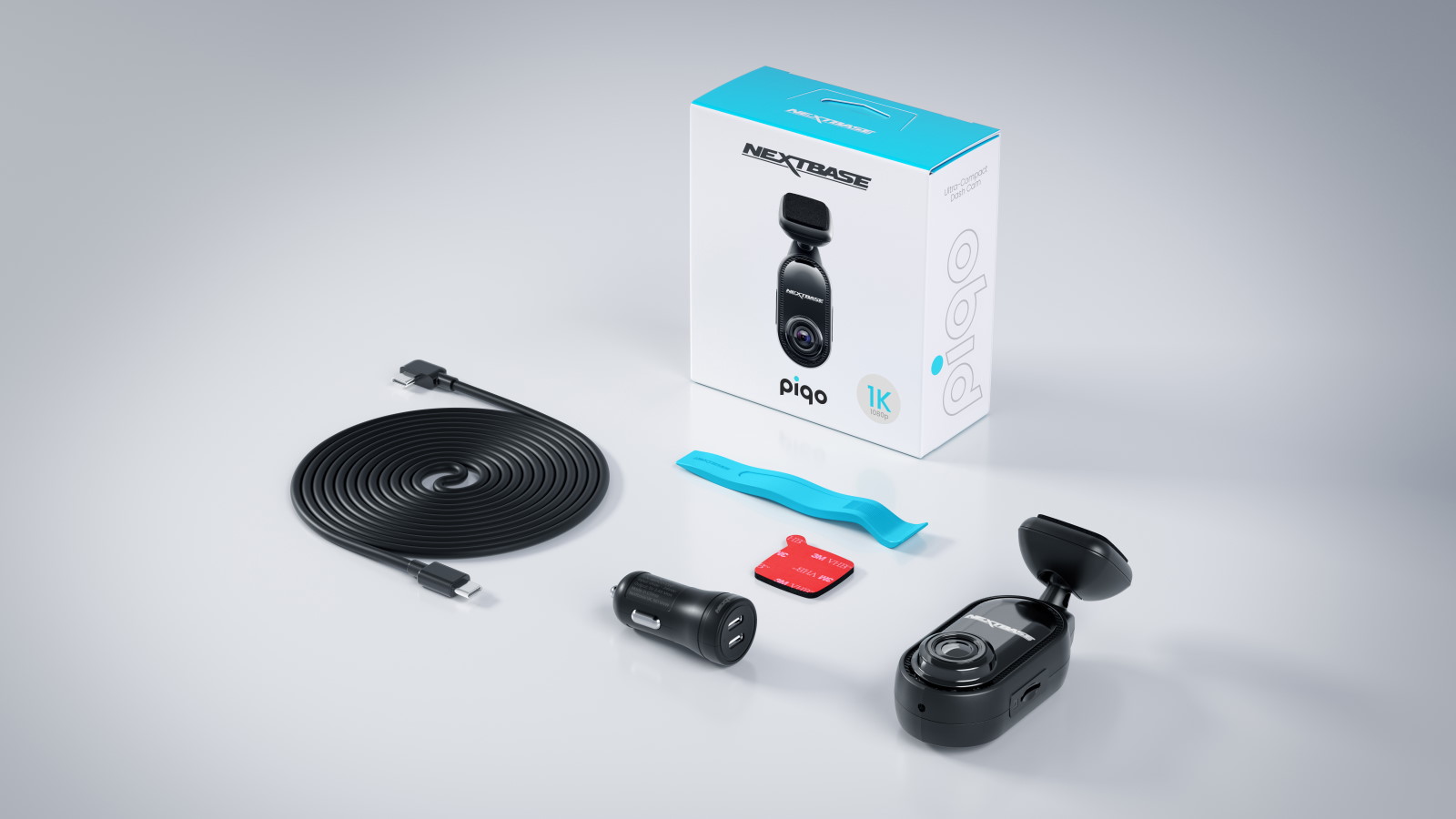 Nextbase Piqo 1K Dash Cam | Harvey Norman