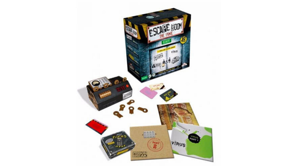 Escape Room the Game 4 Rooms Plus Chrono Decoder Board Game | Harvey Norman