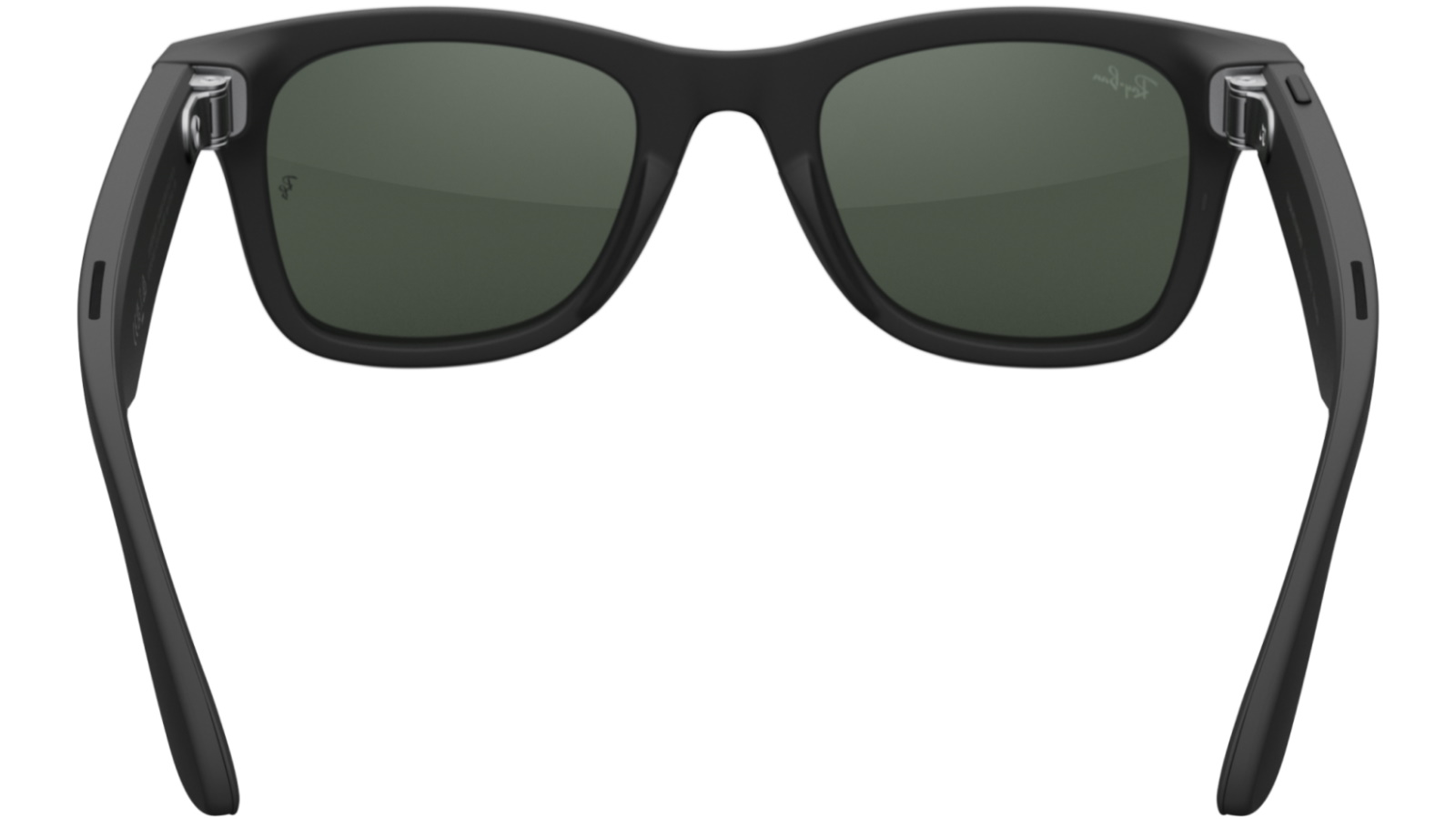 Ray-Ban Meta Wayfarer AI Glasses - Matte Black Standard Frame with ...