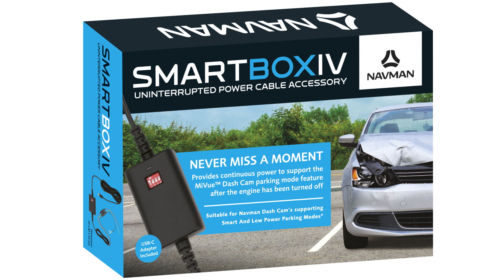 Navman MiVue Smartbox IV Uninterrupted Power Cable Accessory | Harvey ...