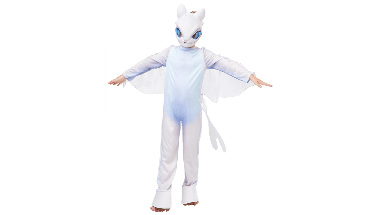 How to Train Your Dragon Light Fury Child Costume - Size 3-4 Years ...