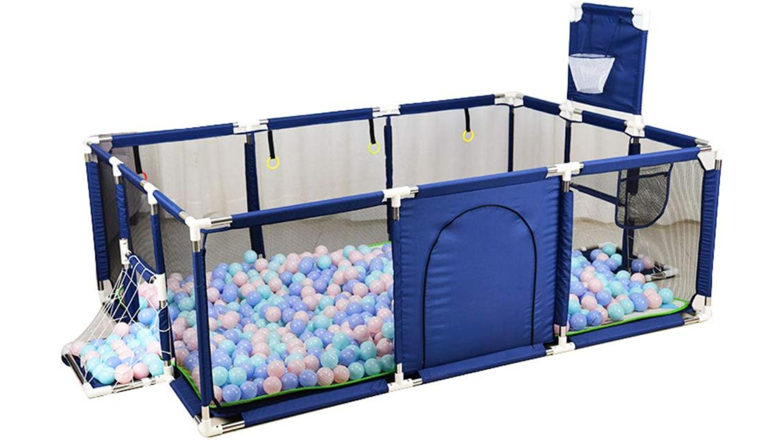Genux Portable Indoor/Outdoor Kids Ball Pit - Blue | Harvey Norman