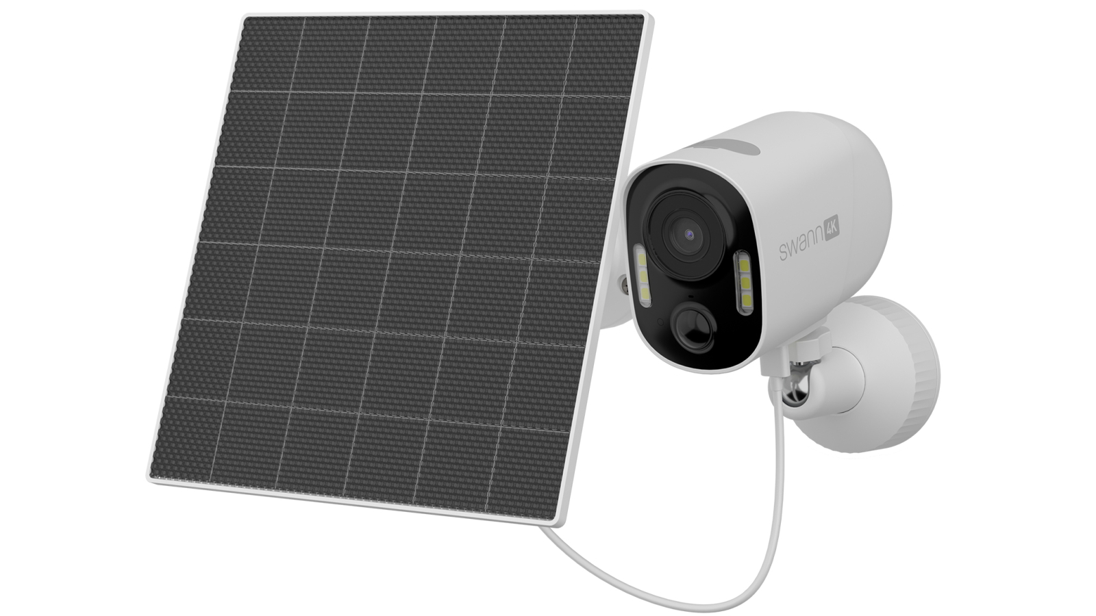 Swann Xtreem4K Eco Wireless Security Camera with Solar Panel | Harvey ...