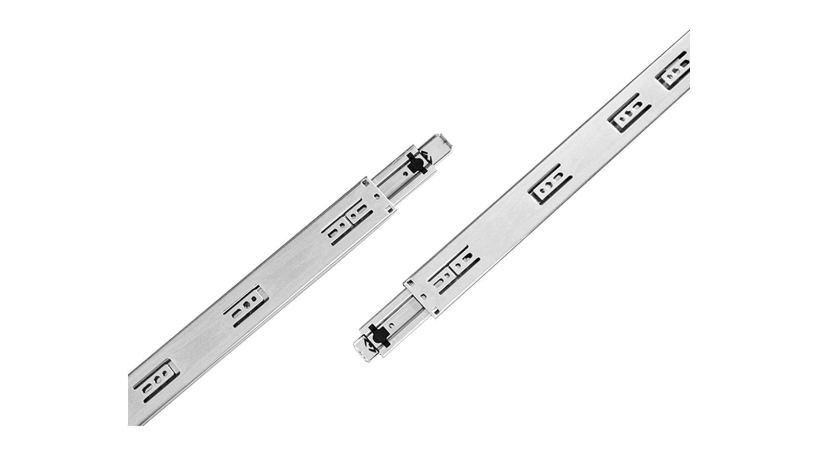 Serrano 50cm Soft Close Full Extension Ball Bearing Drawer Runner - 10 ...