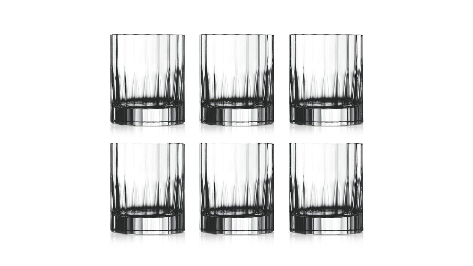 Luigi Bormioli Set of 6 Bach Accademia Dof Whisky Glass - 335ml | Harvey Norman