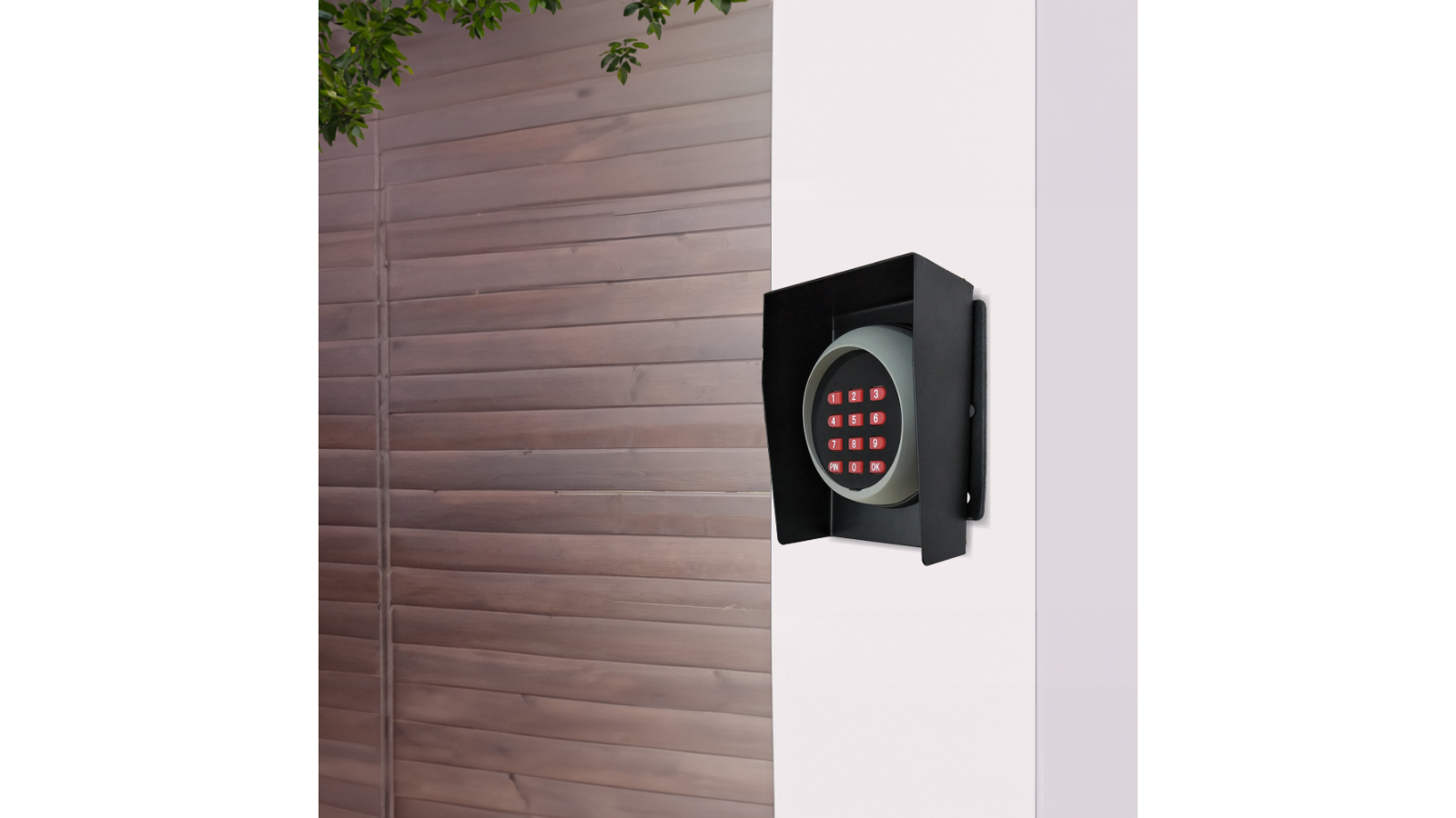 Serrano Wireless Keypad Entry for Swing And Sliding Gate with Metal ...