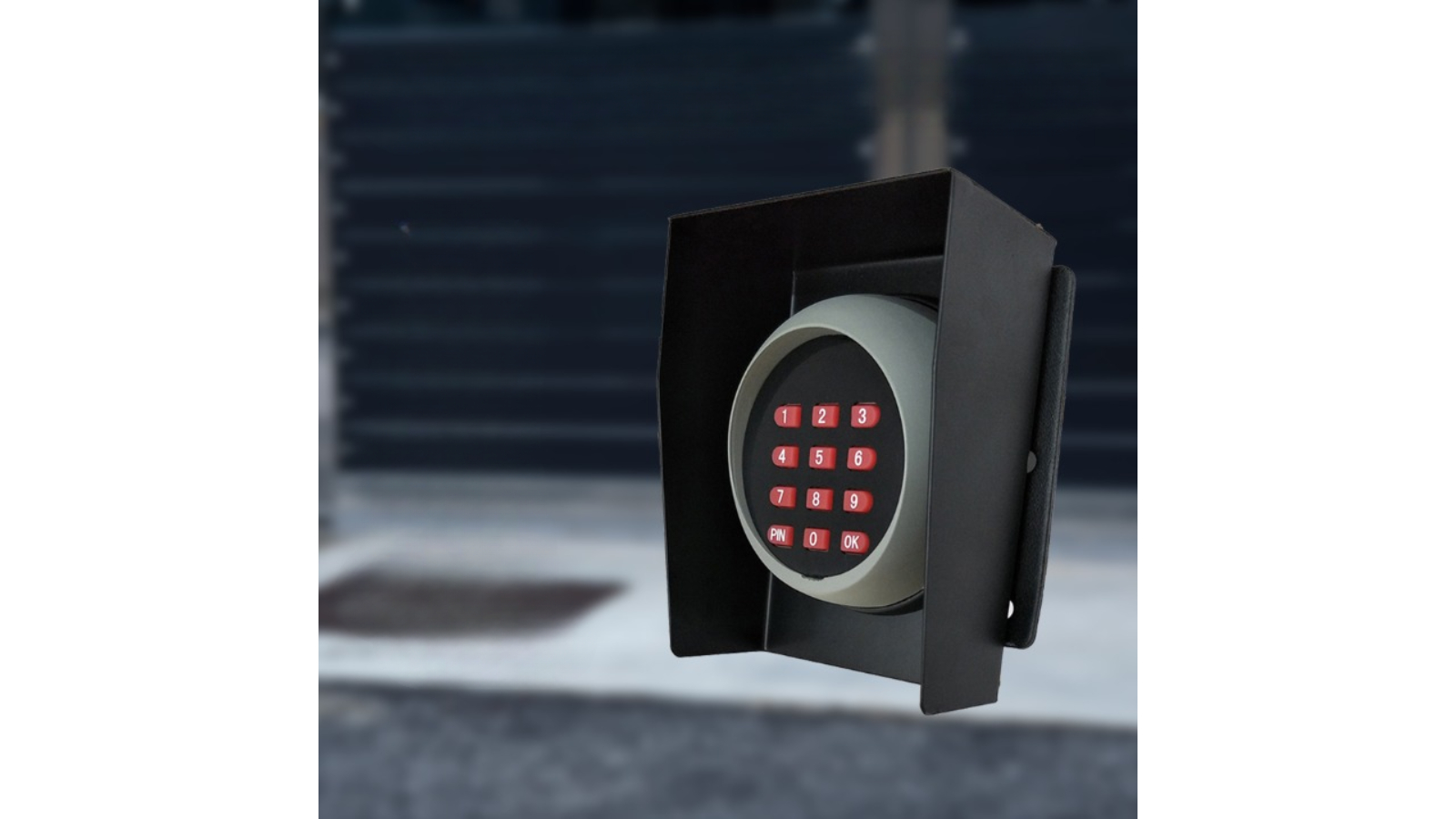 Serrano Wireless Keypad Entry for Swing And Sliding Gate with Metal ...