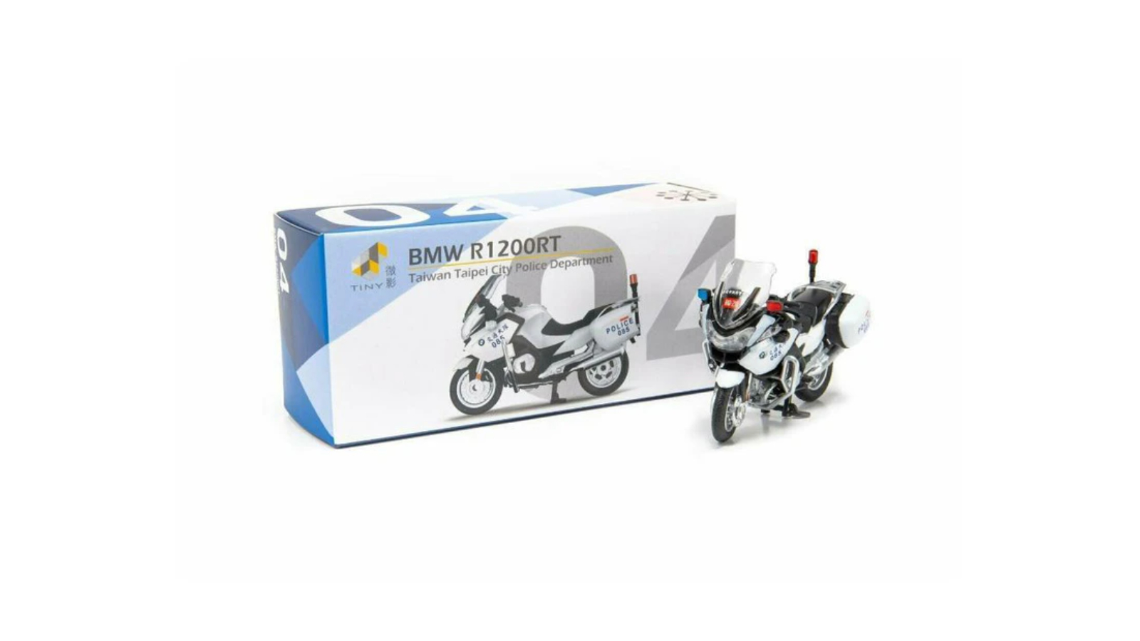 Tiny City Diecast BMW R1200RT Taipei City Police Department Toy Car ...