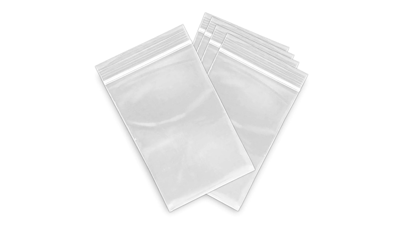 PriceDumb 100 Piece Self Seal Clear Plastic Zip Lock Bag - 4 x 6cm ...