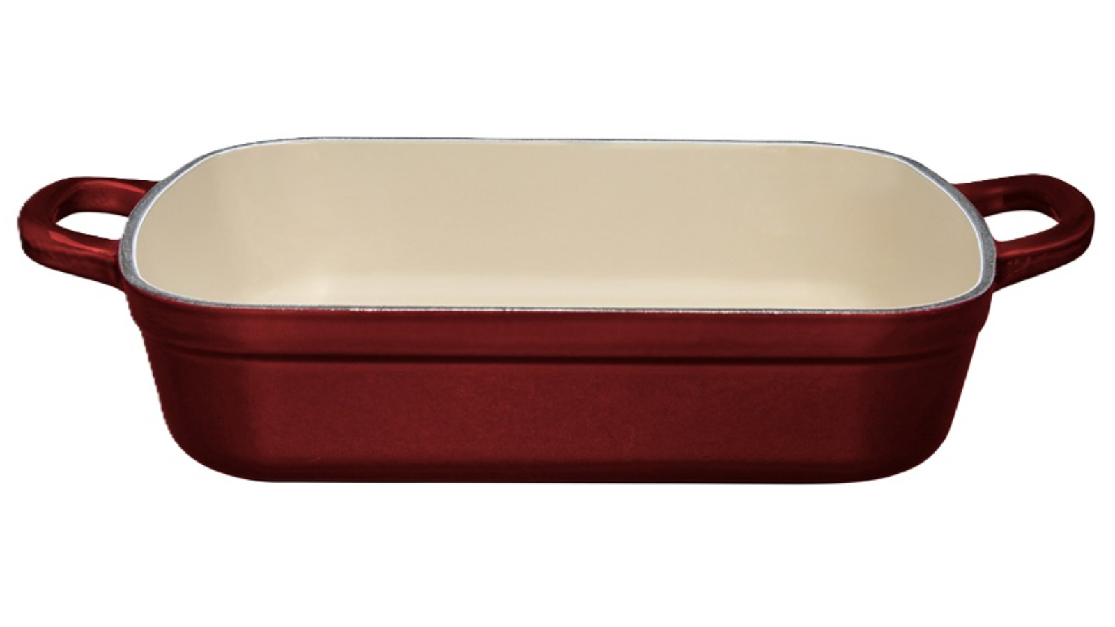 Maxwell and Williams 28 x 21cm / 3L Merlot Cast Iron Roaster with Gift ...