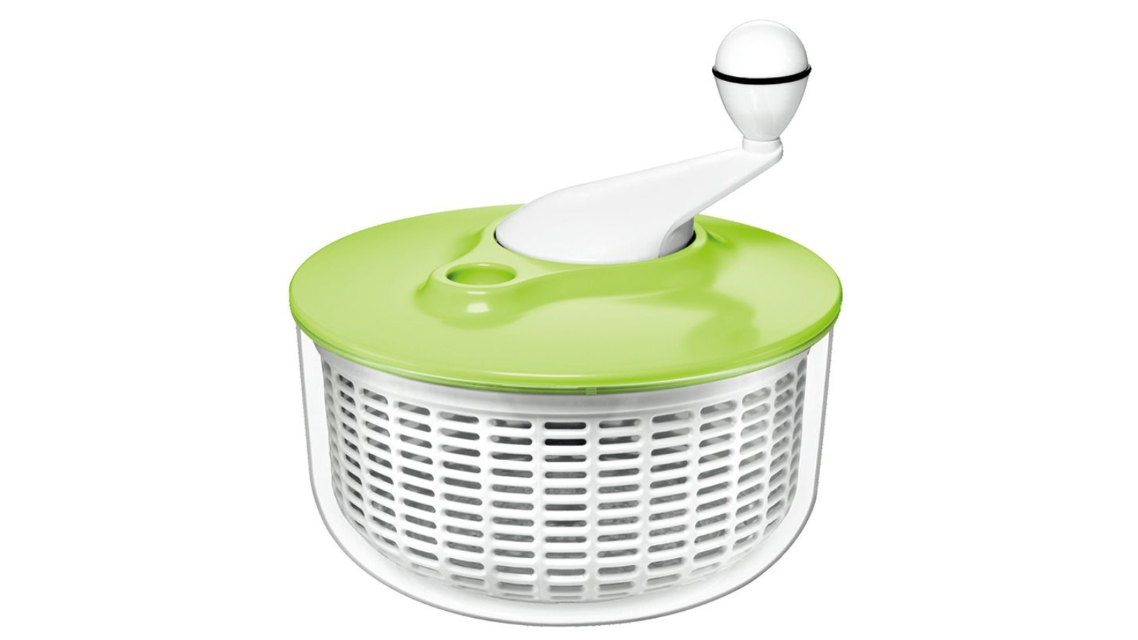 Appetito Green Rubber Non-Slip Salad Spinner | Harvey Norman