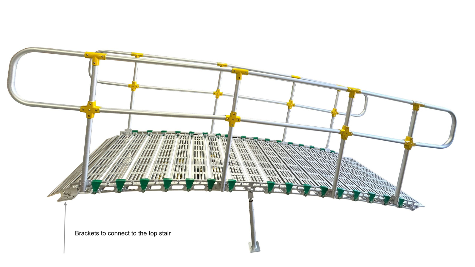 Gilani Engineering Heavy Duty Aluminum Rolling Ramp 916mm Wide - 210cm ...