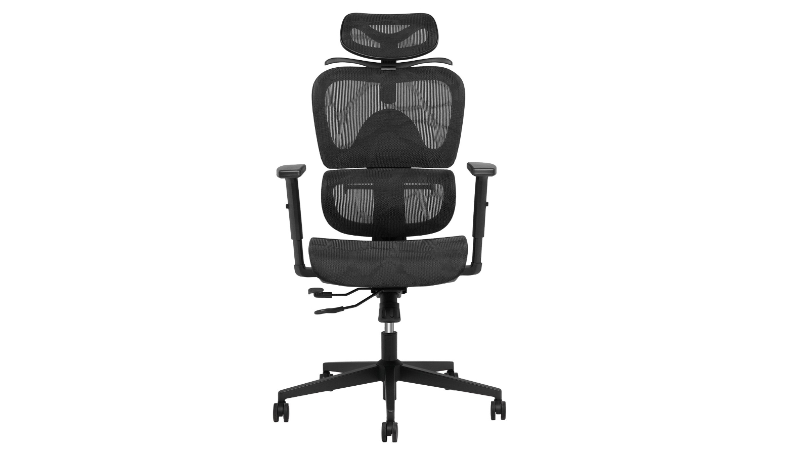 Advwin Ergonomic High Back Office Mesh Chair with Adjustable Headrest ...