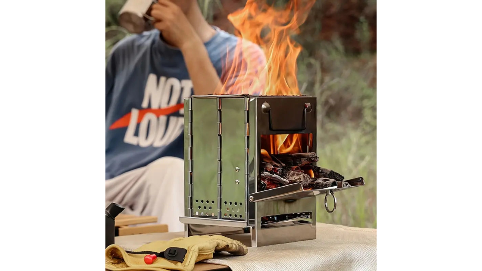 TM Folding Wood Stove | Harvey Norman