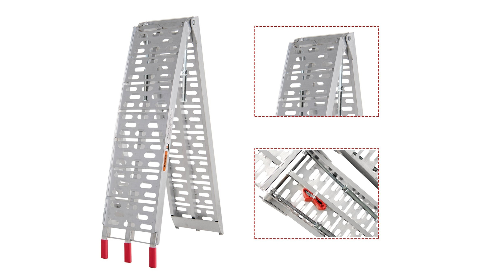 Advwin Heavy-Duty Aluminum Motorcycle Loading Ramp | Harvey Norman