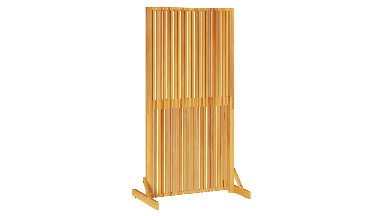 VidaXL Indoor/Outdoor Solid Acacia Wood Privacy Screen - 150 cm ...