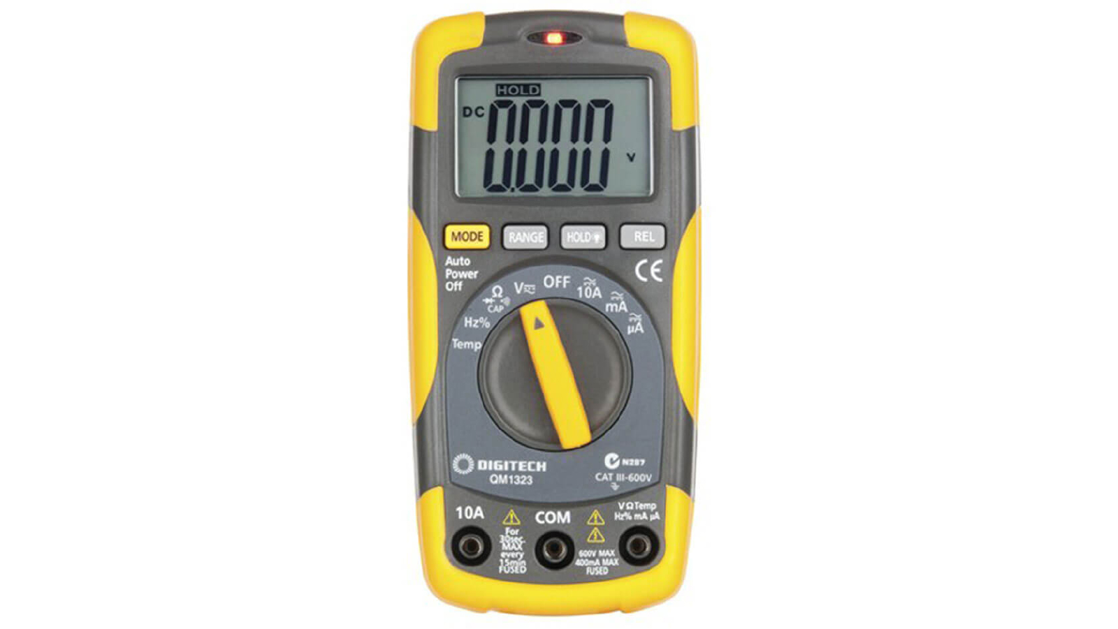 Latestbuy Cat III Digital Multimeter Autoranging 4000 Count DMM with ...