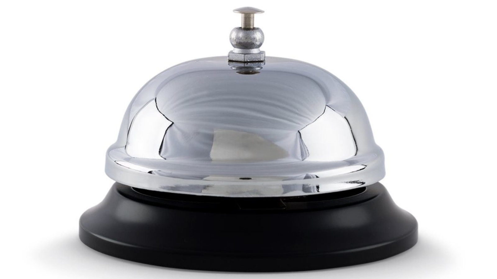 Trenton Chrome Counter Call Bell | Harvey Norman