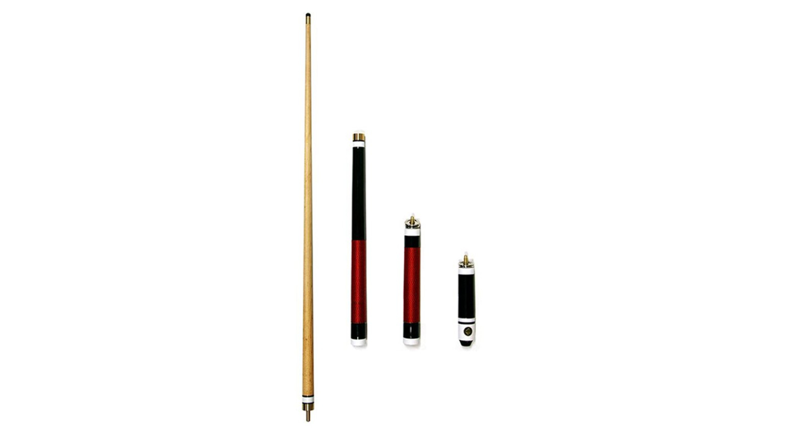 Formula Sports 4 Piece Adjustable Length Pool/Billiard/Snooker Cue ...