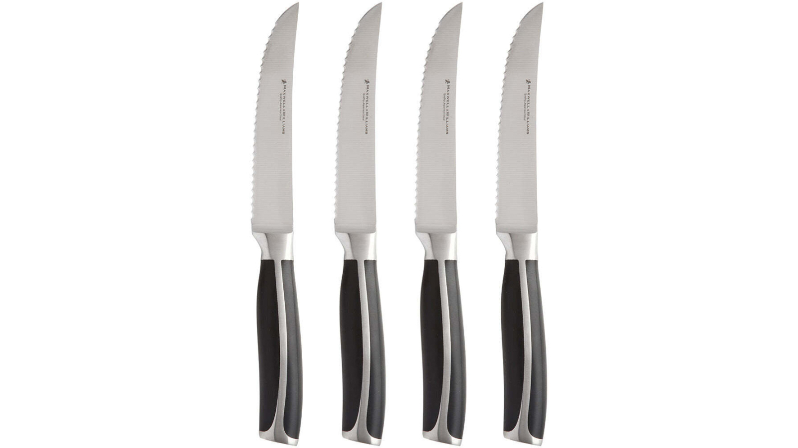 Maxwell and Williams 4 Piece Stainless Steel Stanton Steak Knife Set ...