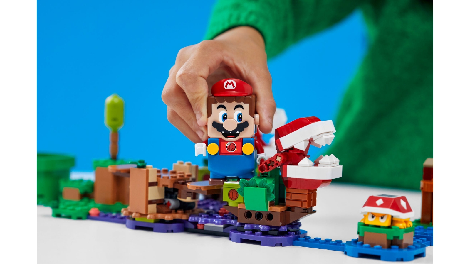 Lego 71382 Piranha Plant Puzzling Challenge Expansion Set Super Mario ...