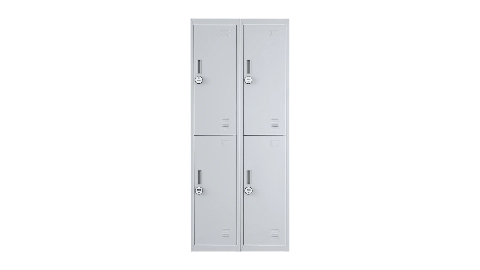 Serrano Grey Four-Door 4 Digit Combination Storage Locker | Harvey Norman