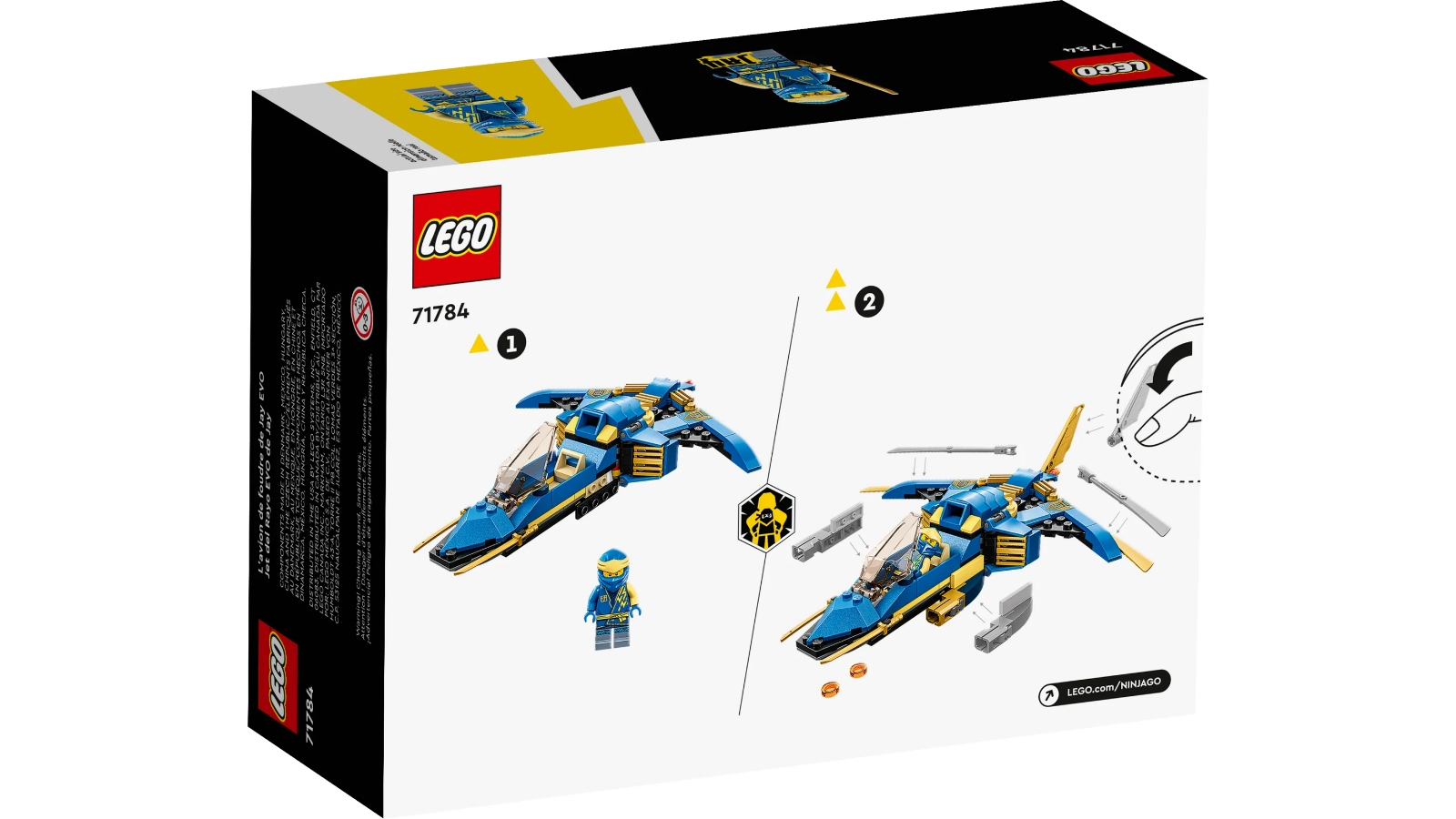 LEGO 71784 Ninjago Jays Lightning Jet EVO | Harvey Norman